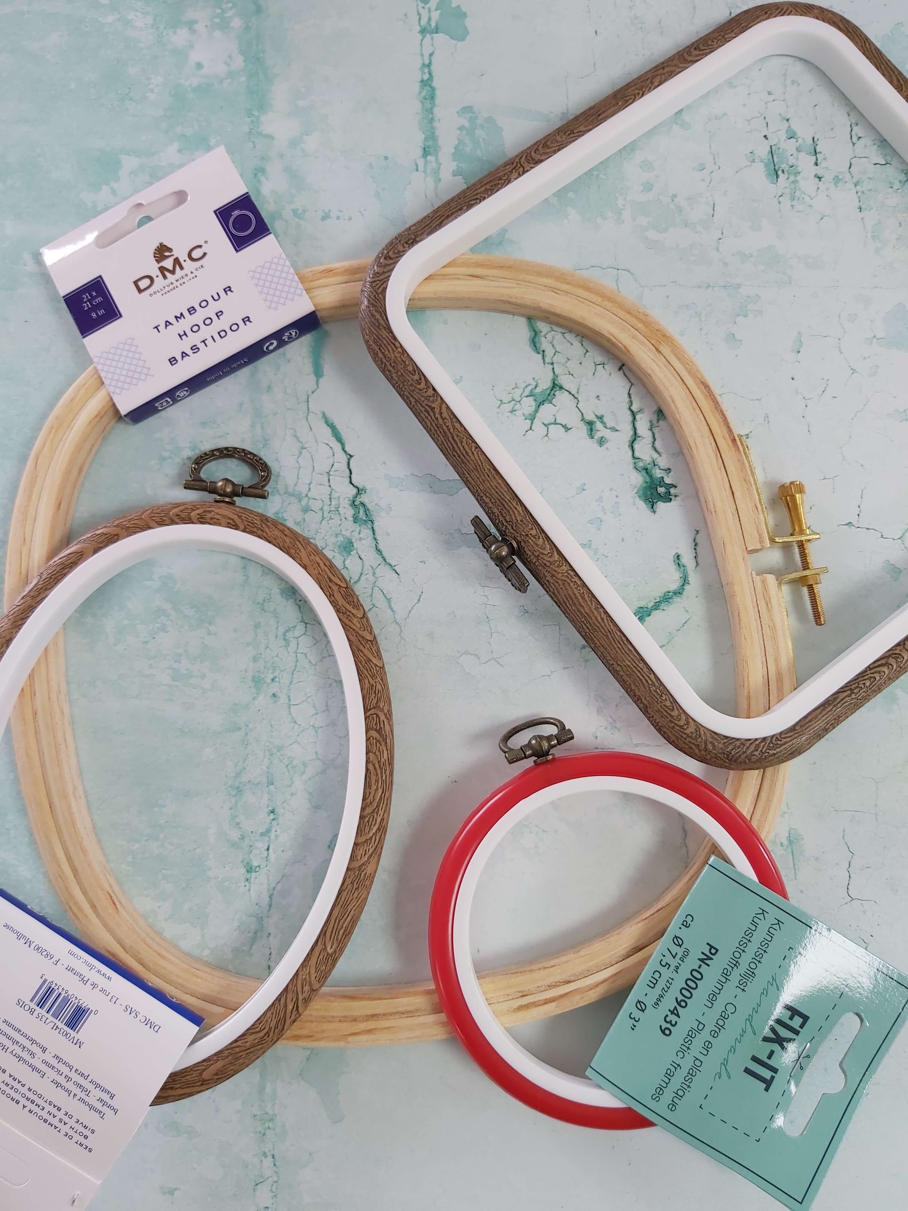 How to Guide – Choose a Hoop or Frame for your Needlecraft Project – The Craft Room